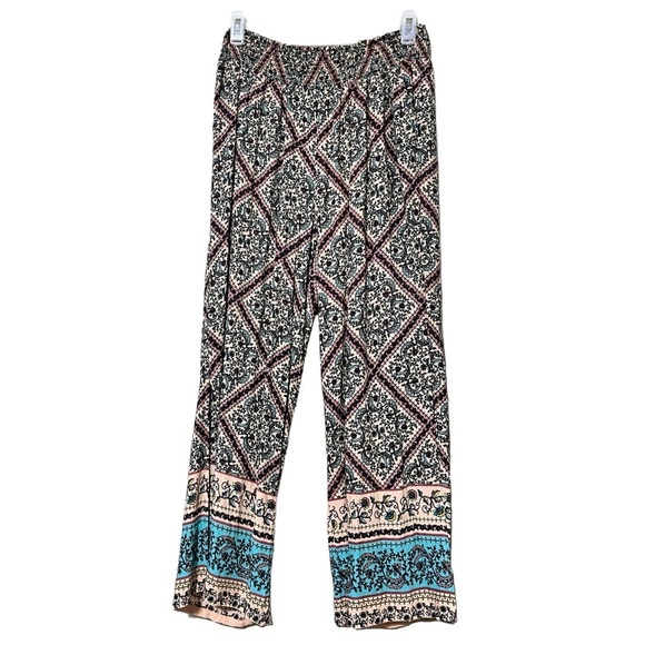 Wonderly | Pants & Jumpsuits | Wonderly Plus Size Spanish Villa Border ...